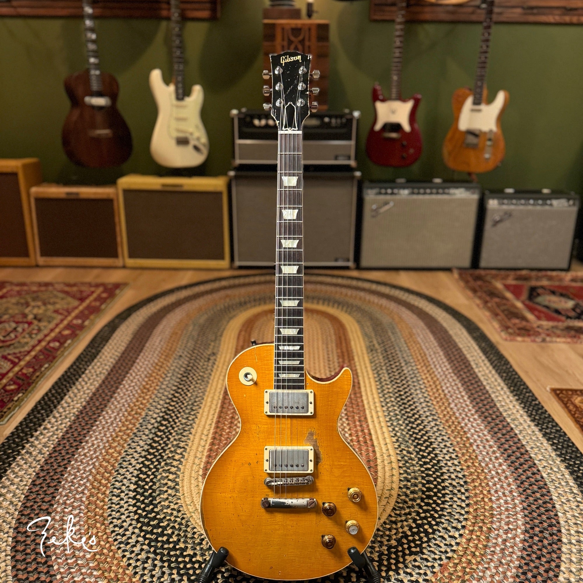 Gibson Collector's Edition "Greeny" 1959 Les Paul #26 of 50 – zekesguitars